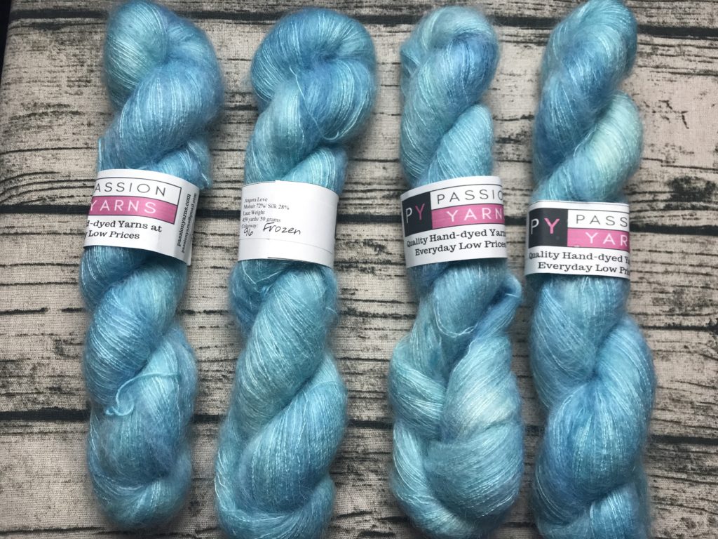 Frozen-Mohair/Silk Lace – Passion Yarns