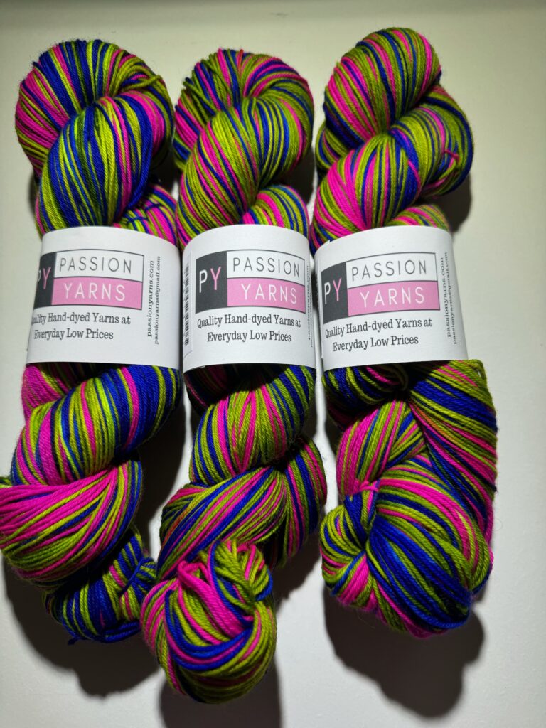 Romance-Merino/Nylon Self-Striping – Passion Yarns
