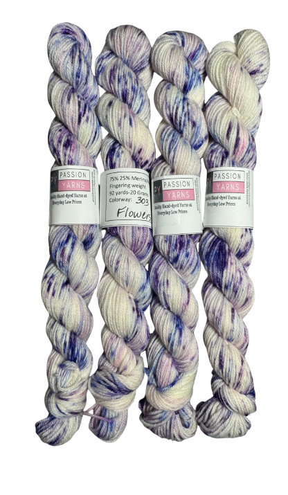 Flowers Mini Merino/Nylon – Passion Yarns
