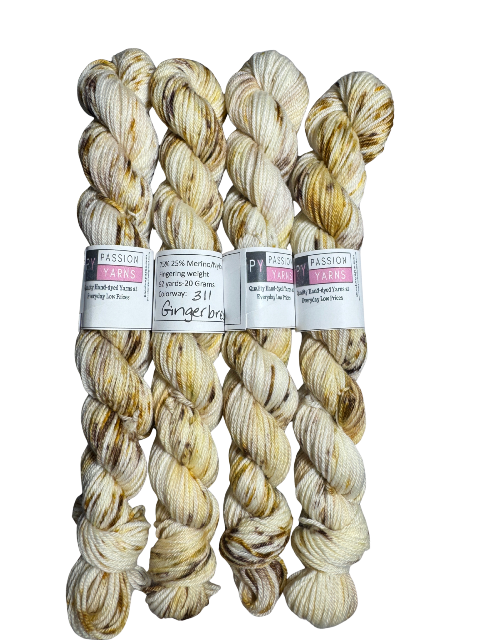 Gingerbread Mini Merino/Nylon – Passion Yarns
