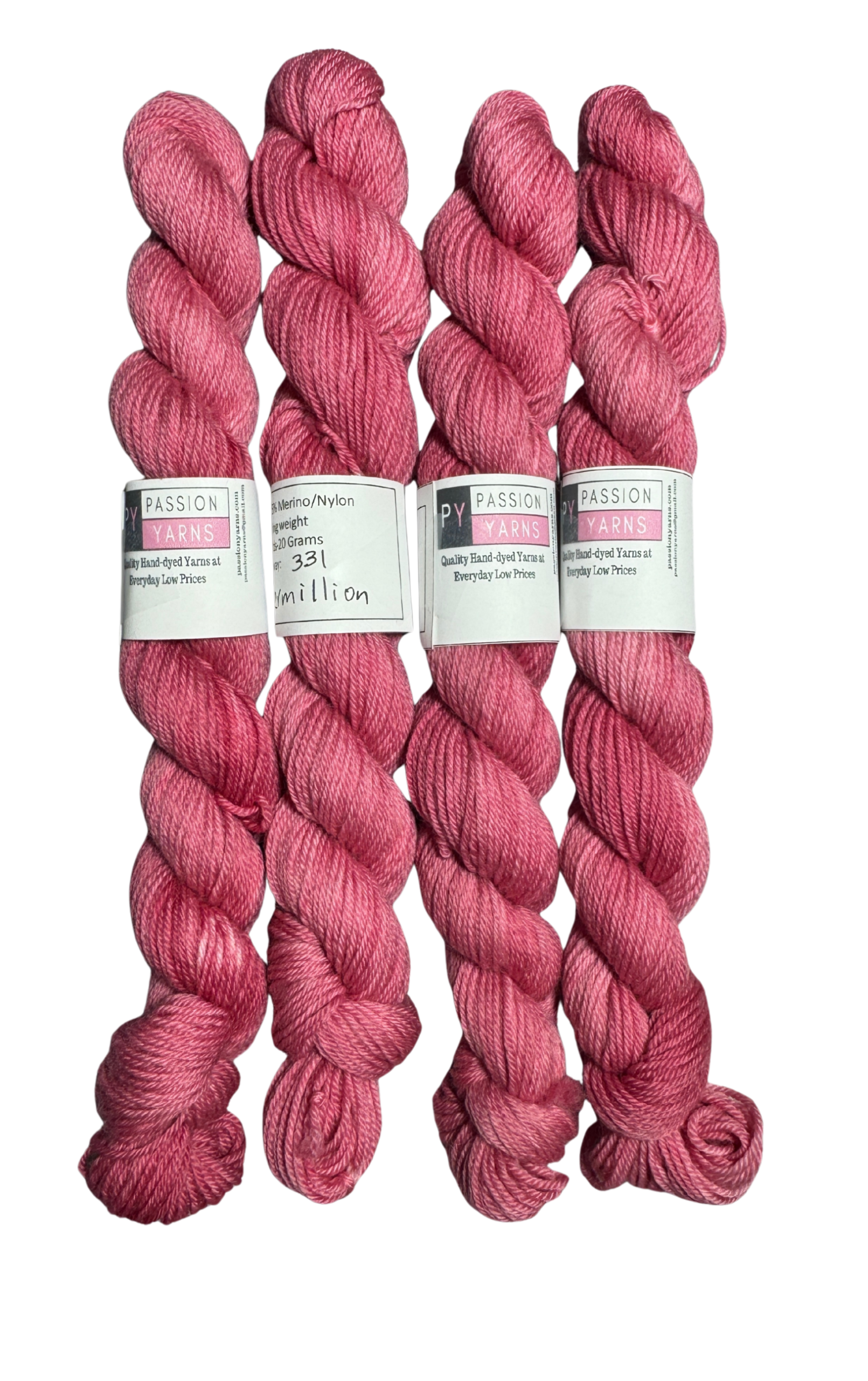 Vermillion Mini Merino/Nylon – Passion Yarns